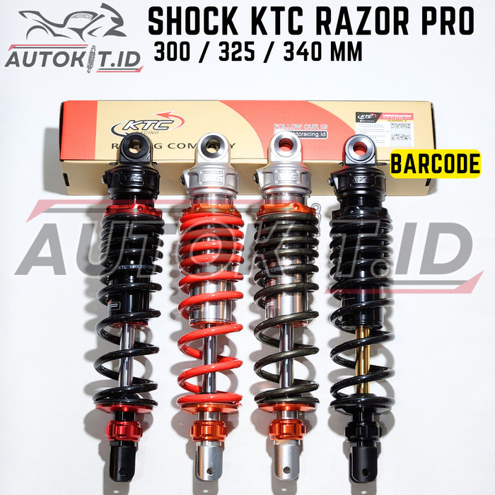 Jual SHOCK KTC RAZOR PRO 300mm / 325mm Mio, Beat, Lexi, Vario Click ...