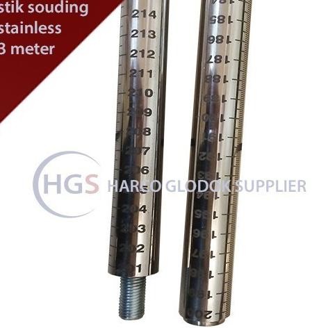 Jual Produk Baru!! Stick Sounding Solar Stainless 3 M | Shopee Indonesia