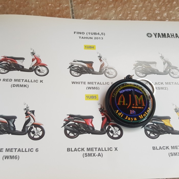 Jual Buku Part Catalog Katalog Yamaha Fino Original Termurah Langka ...
