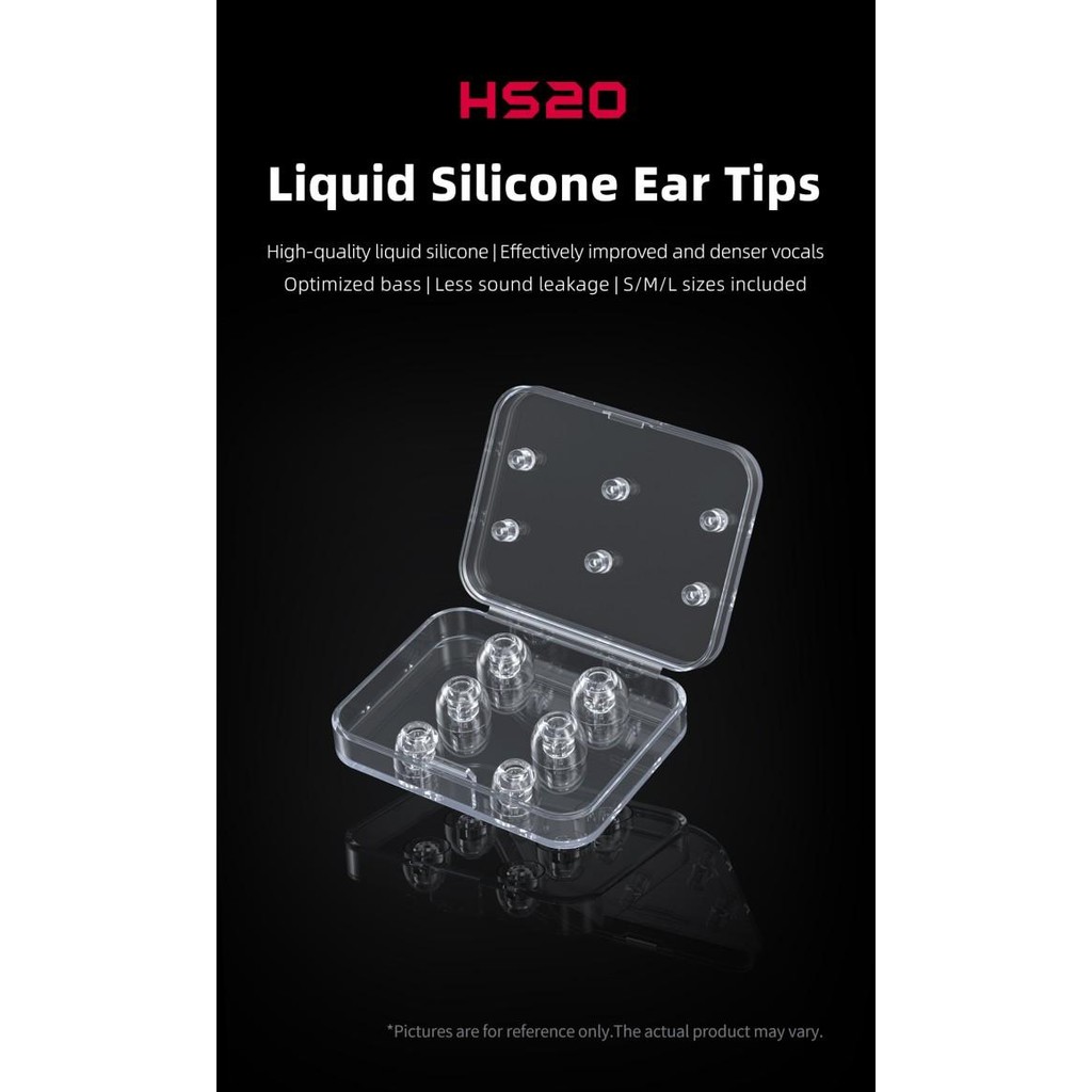 Jual FiiO HS20 Liquid Silicone Eartips (spt SpinFit Azla Final Softears ...