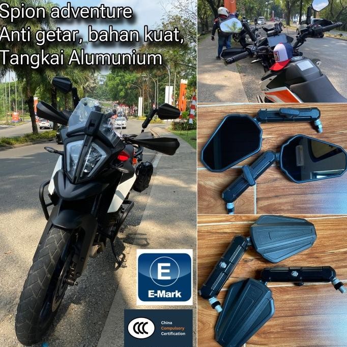 Jual Spion Motor Adventure Tangkai Aluminium Ktm 390 250 Adventure Ktm ...