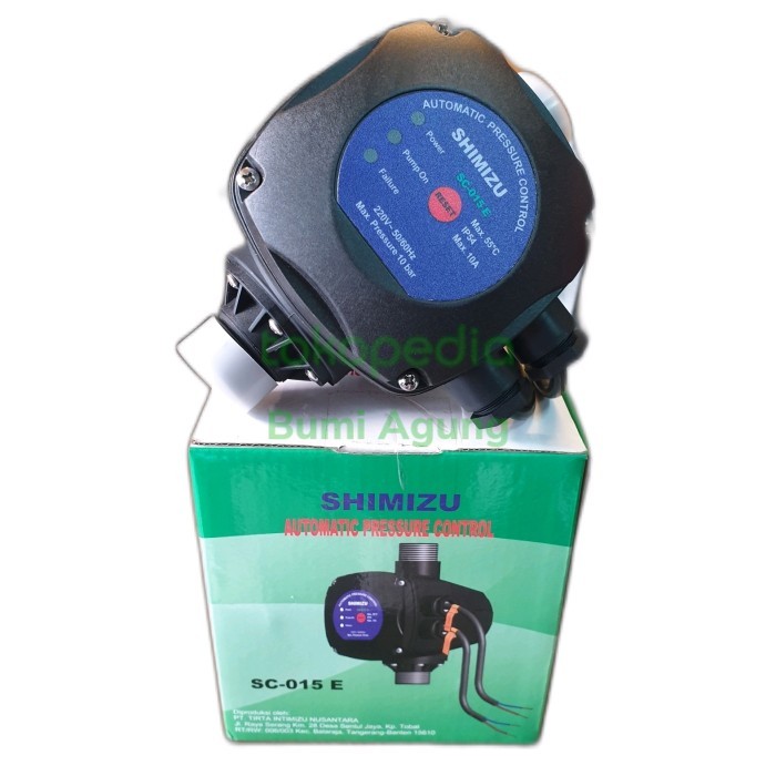 Jual AUTOMATIC PRESSURE CONTROL SHIMIZU SC-015 E OTOMATIS POMPA | Shopee Indonesia