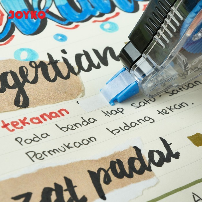 Jual JOYKO CORRECTION TAPE 21M JUMBO TIPEX KERTAS JOYKO TIPX CT-533 ...