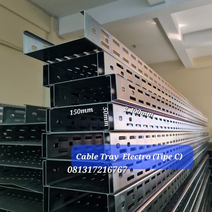 Jual Kabel Tray 150x50x2400mm Electro/Hotdip Galvanis (Tipe C dan Tipe ...