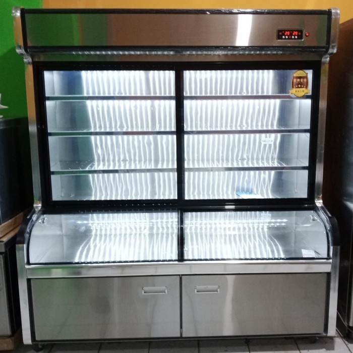 Jual Display Chiller Cabinet / Cabinet Sayur Chiller / Multideck Sayur ...