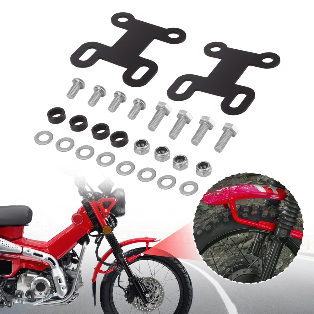 Jual YHS 2pcs Front Fender Adapter Lift Kits For Honda CT125 Trail 125 ...