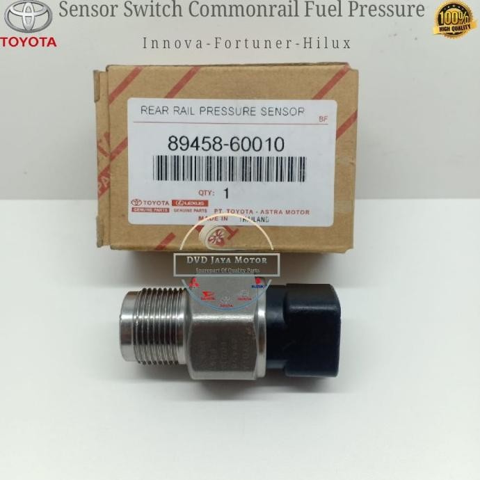 Jual Sensor Commonrail Fuel Pressure Innova Fortuner Hilux 2Kd 89458 ...