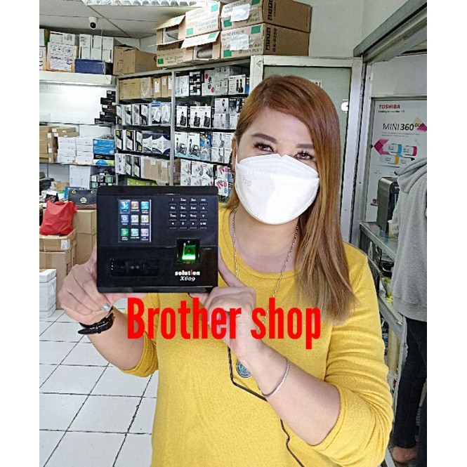 Jual Mesin absensi wajah dan jari solution X609 | Shopee Indonesia