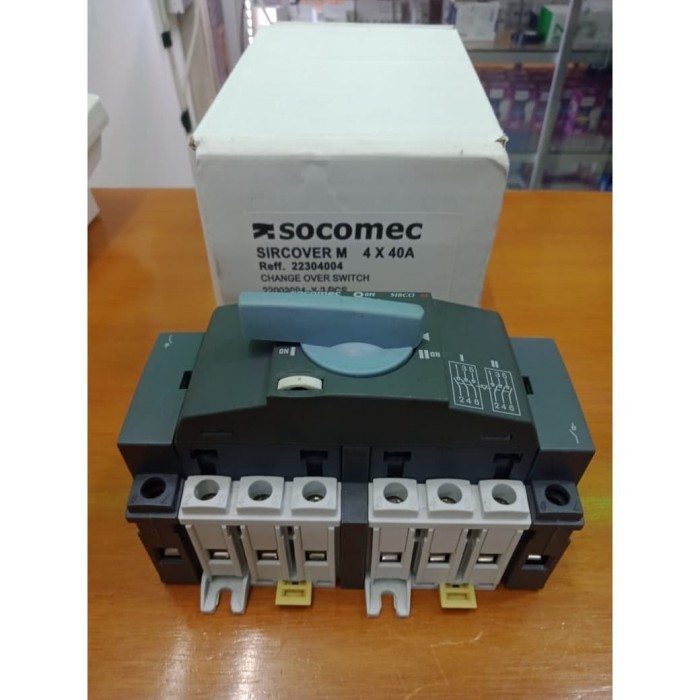 Jual Deskripsi Socomec Sirco M 4P 40A Cos / Change Over Switch / Omsakelar | Shopee Indonesia