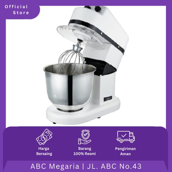 Jual Getra Planetary Dough Mixer Adonan B8 / B-8 Volume 7,5L 1Kg | Shopee Indonesia
