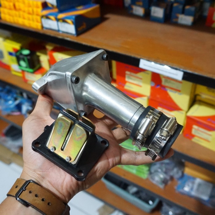 Jual Intake Manipol Vespa Pts Special Smallframe Set Membran Rx King ...