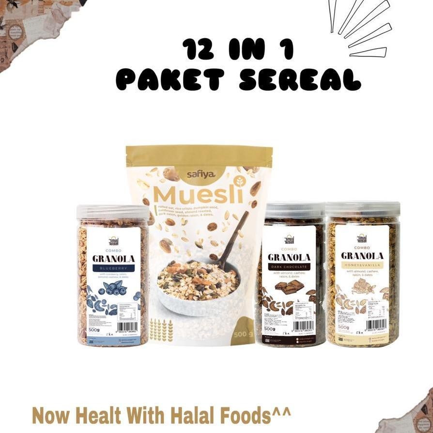 Jual Ereal Paet Mueli Afiya Granola Timur Tengah With Almond For And ...