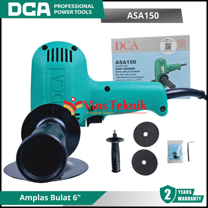 Jual Mesin amplas disc sander 6" ASA150 DCA ASA 150 | Shopee Indonesia