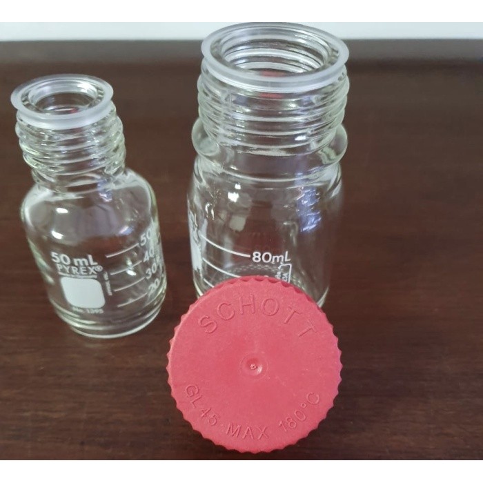 Jual Screw cap made from PBT, with PTFE seal. Autoclavable. | Shopee ...