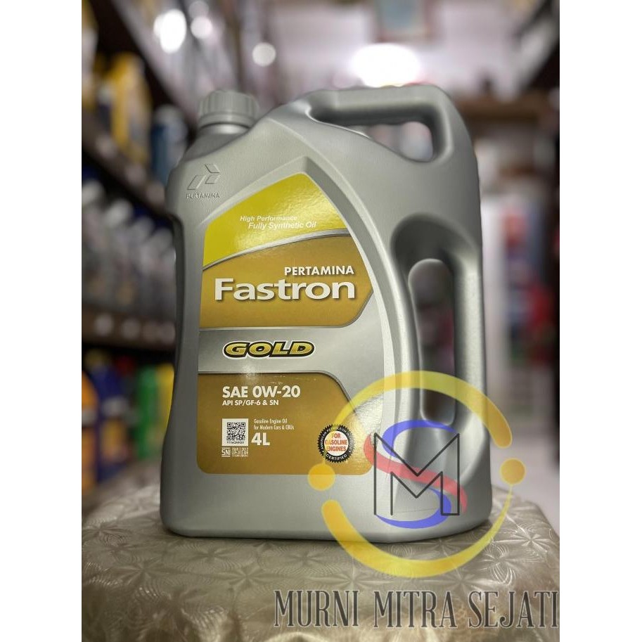 Jual Pertamina Fastron Gold SAE 0W-20 Oli 0 W 0W20 Galon 4 L | Shopee ...