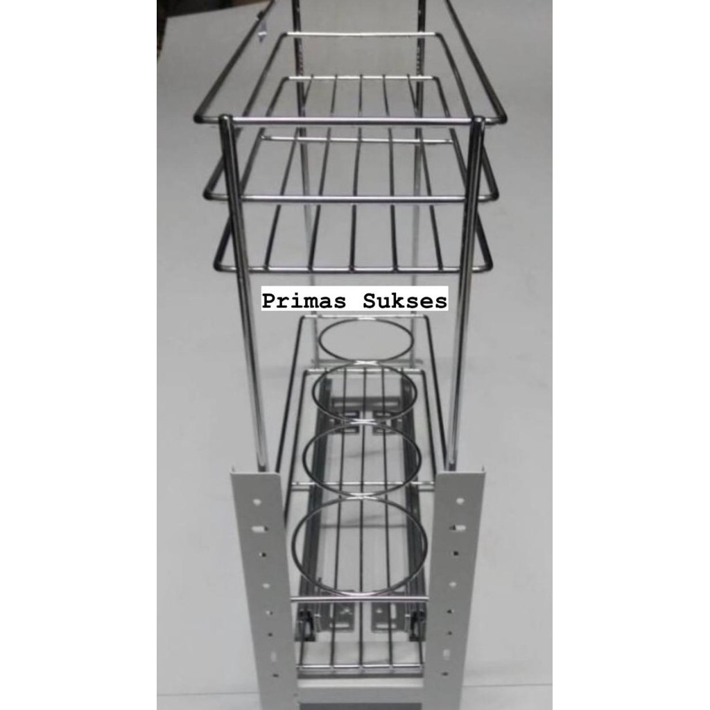 Jual Rak Piring Botol Gelas Bumbu 2 Susun TWIN TMB 22055 TMB22055 ...