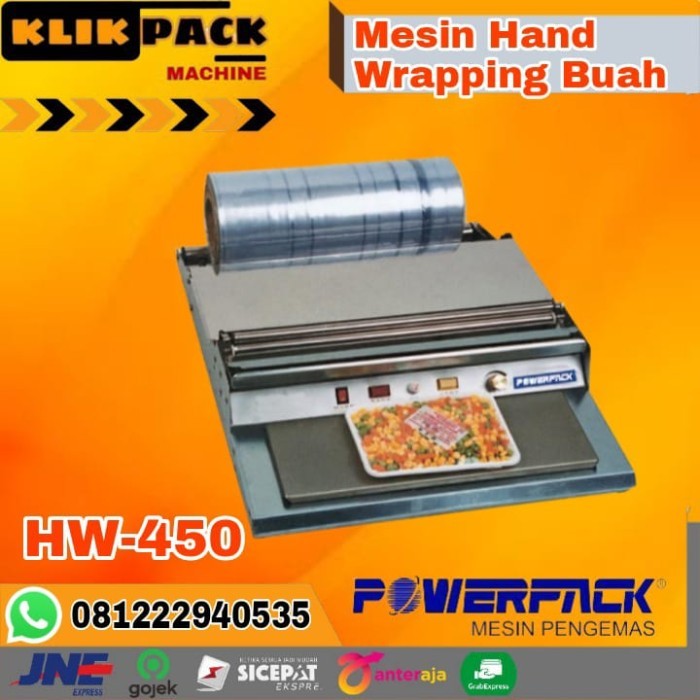 Jual Mesin Wrapping Buah Hand Wrapping HW450 POWERPACK | Shopee Indonesia