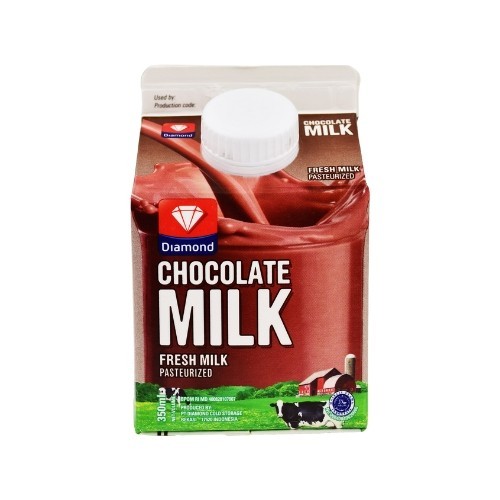 Jual Diamond Fresh Milk Choco 350Ml | Shopee Indonesia