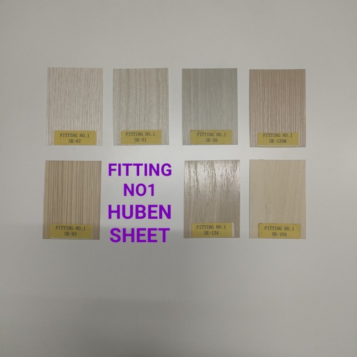 Jual PVC SHEET TEBAL 0,3 WARNA URAT KAYU MUDA TACO SHEET DECO HUBEN ...