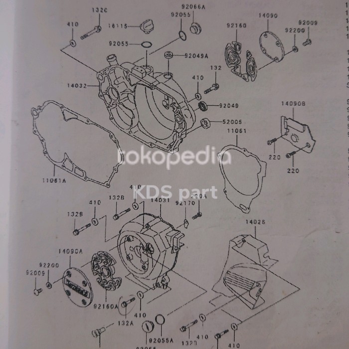 Jual Baut Full Set Bak Mesin Kiri Kanan Ninja R Rr Kawasaki Kgp | Shopee Indonesia