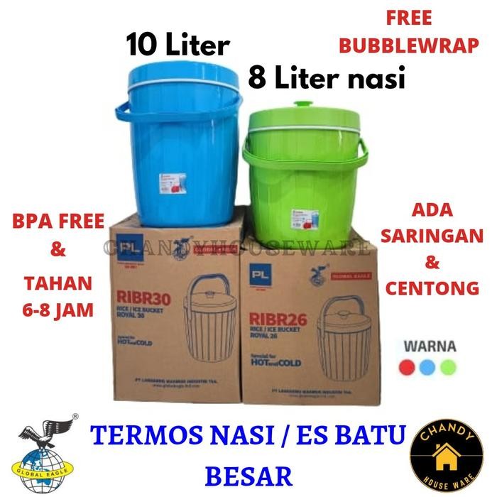 Jual PROMO Termos Nasi / Es Batu / Es Permen Karet Besar 26 30 Global ...