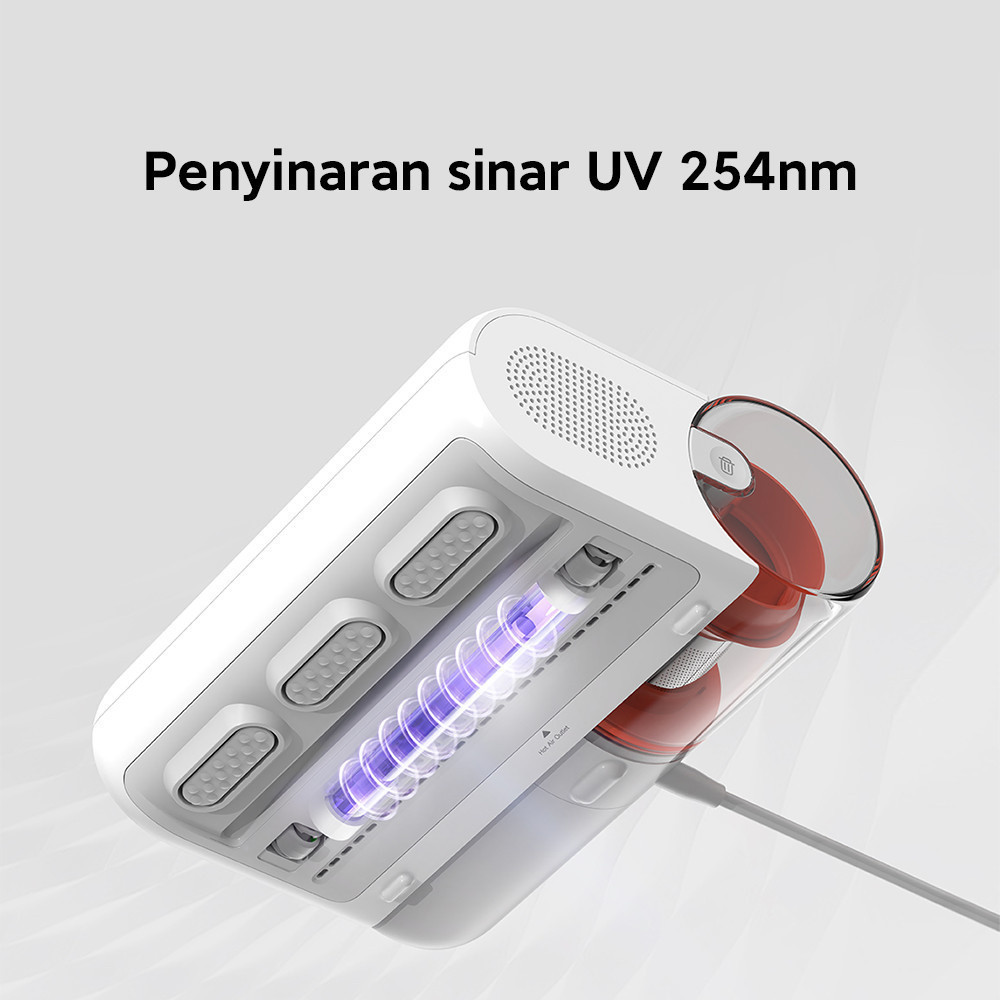 Jual Xiaomi Dust Mite Vacuum Cleaner Daya Isap Cyclone 12.000 Pa Sinar ...