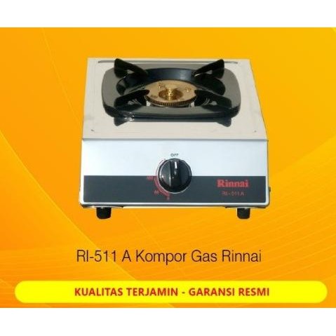 Jual Original Kompor Gas Rinnai Stainless / Stenlis Ri 511A / Ri 511 A ...