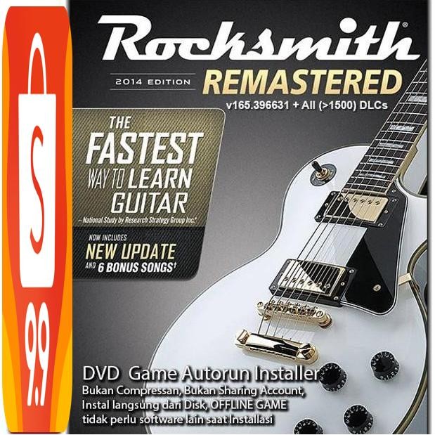 Jual rocksmith 2014 edition: remastered pc game sim buy 2 free 1 ...