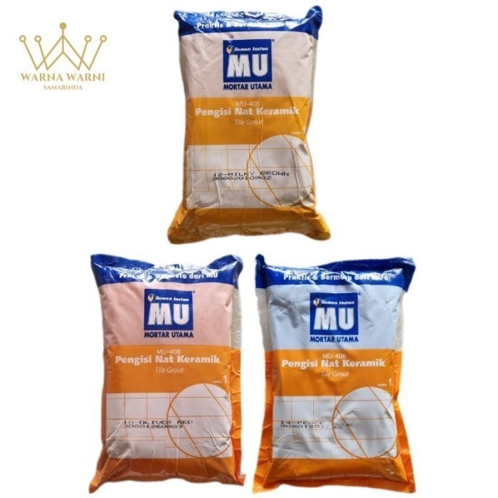 Jual Produk Unggulan] Semen Nat MU 408 1kg Red / Blue / Brown | Shopee ...