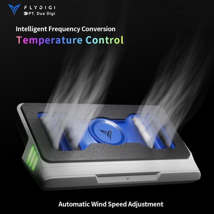 Jual Flydigi Supercharged Laptop Cooling Fan BS1 - Innovative Closed ...