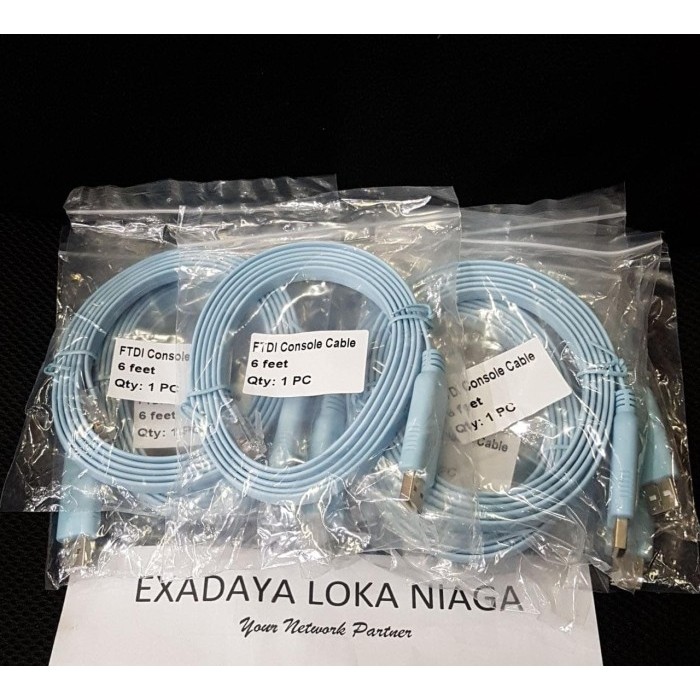 Jual Kabel Console Ftdi Usb - Rj45 / Cisco Cable Usb To Rj-45 / 6 Feet ...