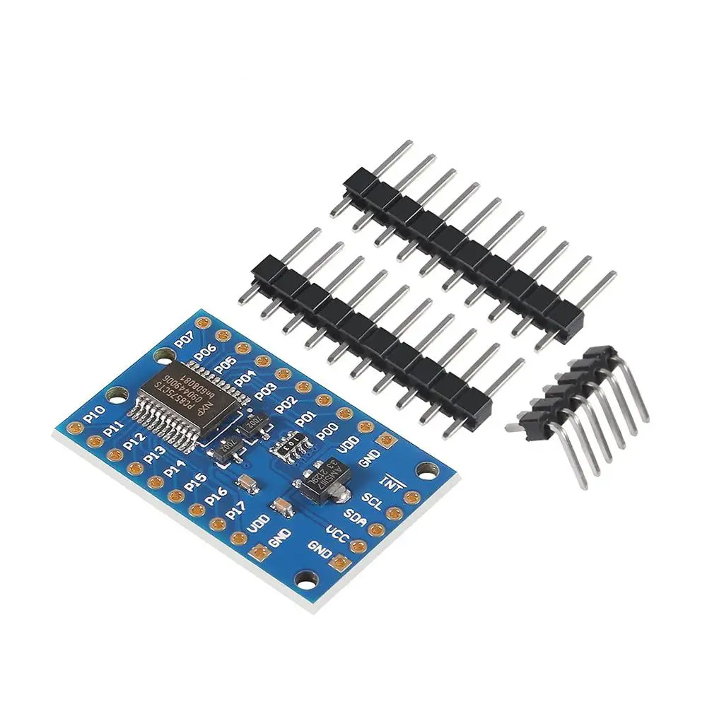 Jual NEW 1-10pcs PCF8575 Module Expansion IO port Expander board DC 2.5 ...