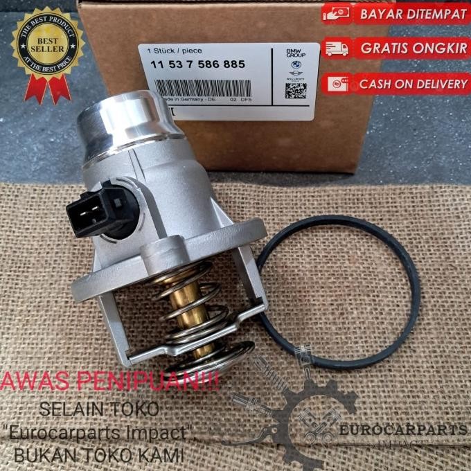 Jual Best!!! Thermostat Bmw N62 E60 E65 E66 E70 E71 F15 F16 F01 E53 E63 ...