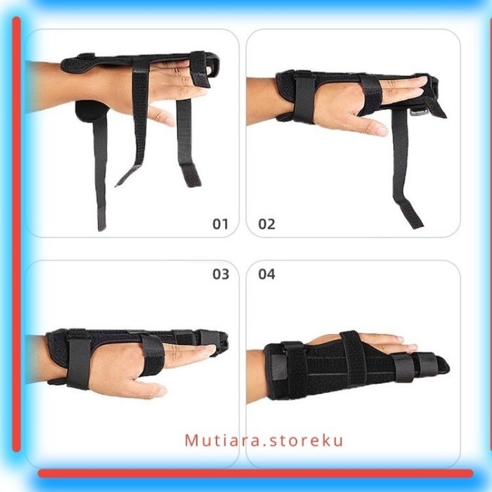 Jual Ulnar Gutter Splint Pinky Finger Splint Ring Finger Brace Tangan ...