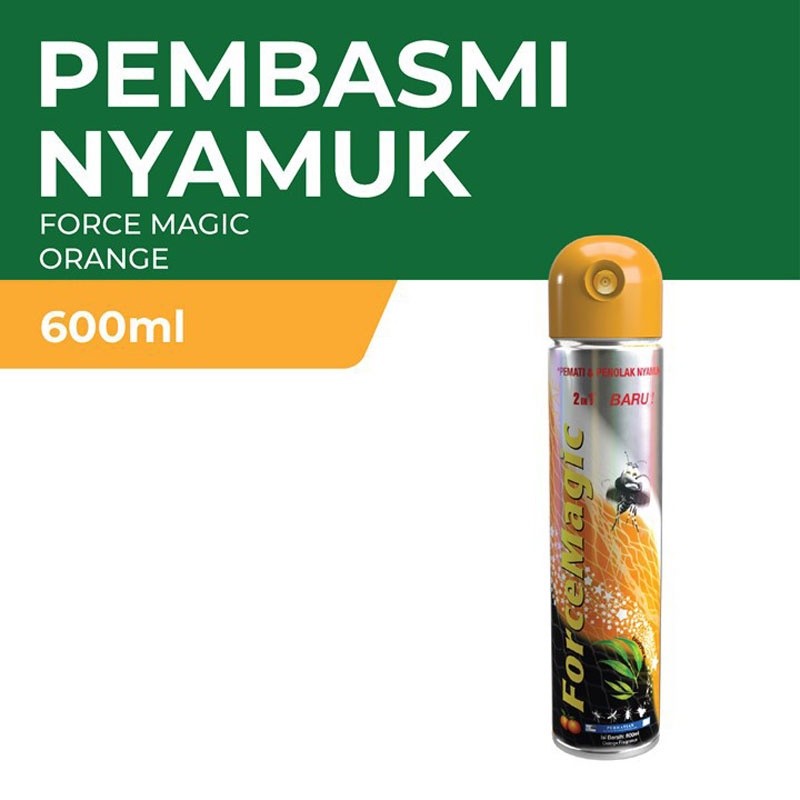 Jual Force Magic Aerosol Orange 600ml | Shopee Indonesia