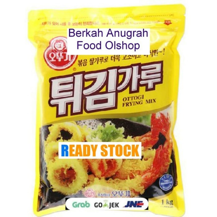 Jual OTTOGI FRYING MIX TEMPURA FLOUR MIX TEPUNG GORENG KOREA 1KG ...