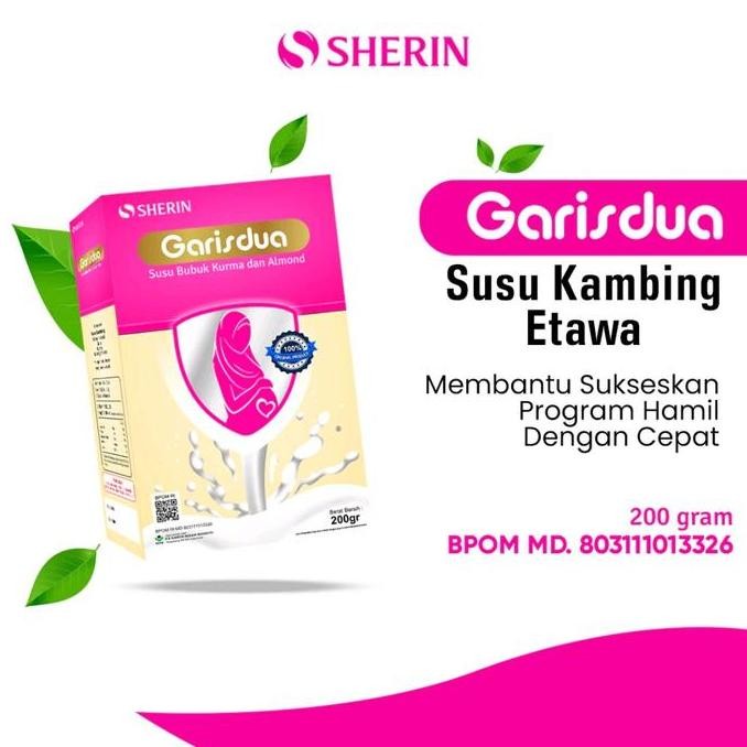 Jual Susu Promil Garis Dua Wanita Sherin Plus Kurma Muda dan Almond ...