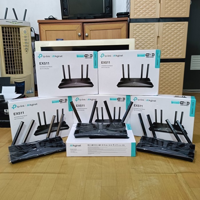 Jual HARGA DISC - Router TP-Link Aginet EX511 AX3000 Dual-Band Wi-Fi 6 ...