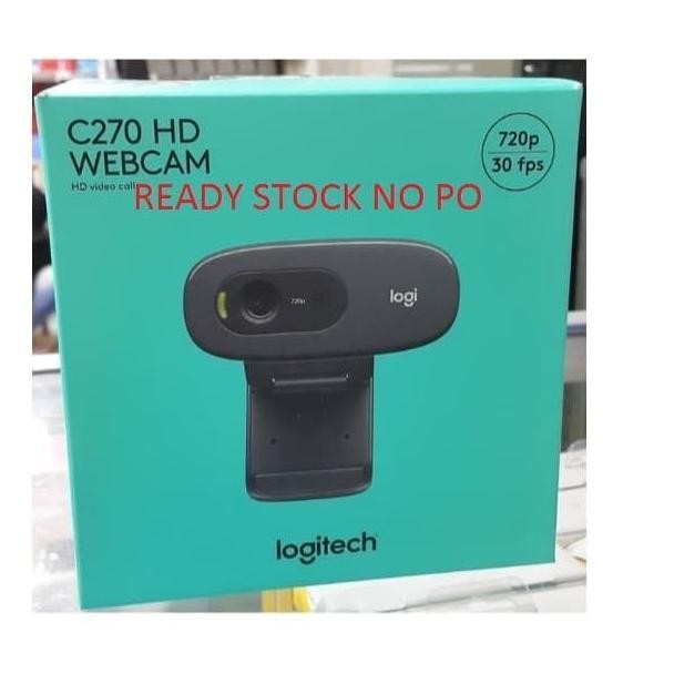 Jual TERBARU - Logitech WebCam C270 HD Original Garansi 1 Tahun ...