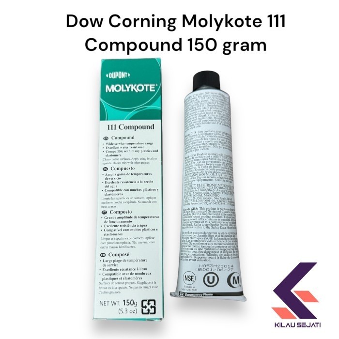Jual Dow Corning Molykote 111 Silicone Grease 150 gr Made in USA ...