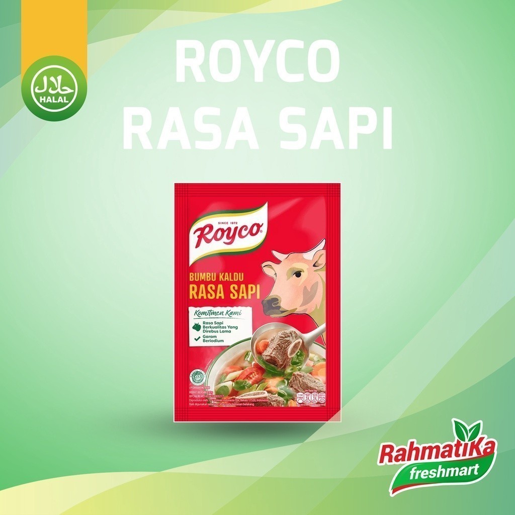 Jual Royco Sapi / Penyedap Rasa Kaldu Sapi 220 gram (Bumbu Dapur ...