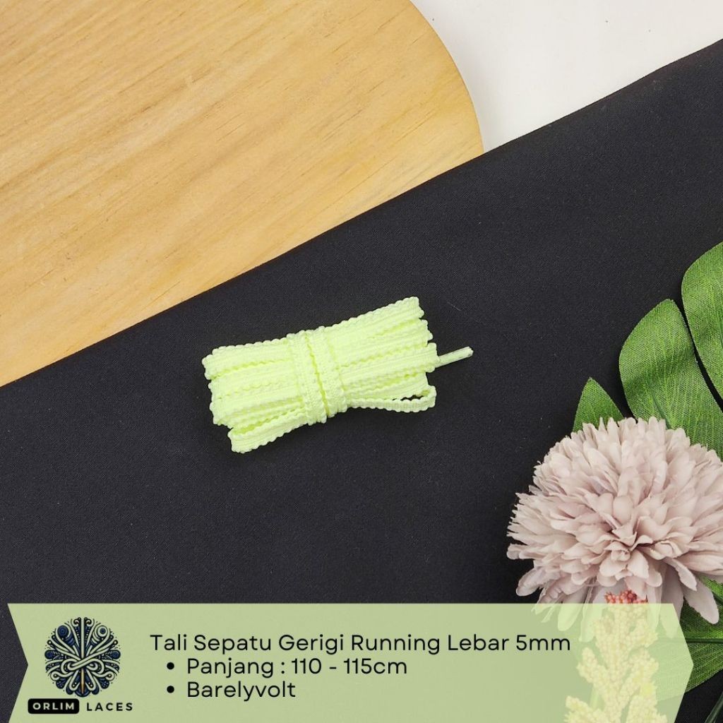 Jual ORLIM LACES Tali Sepatu Elite Futsal Bergerigi Barelyvolt Lebar ...