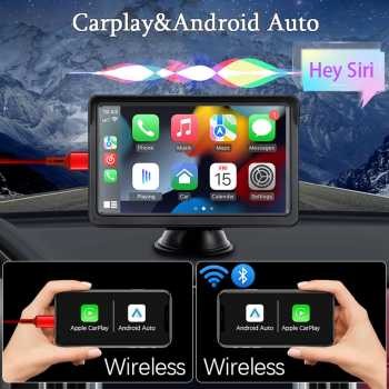Jual Monitor Mobil android auto apple carplay 7 inch plug n play ...