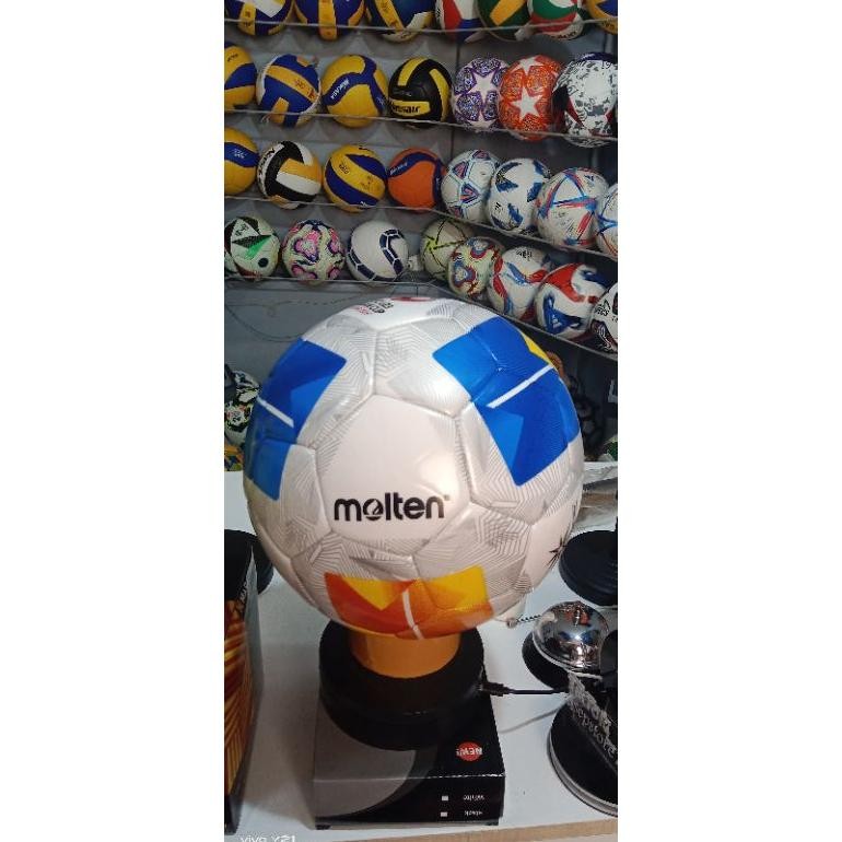 Jual VIRAL BOLA SEPAK MOLTEN SIZE 5 BEST QUALITY FREE JARING PENTIL PLUS POMPA MINI re-65 ...