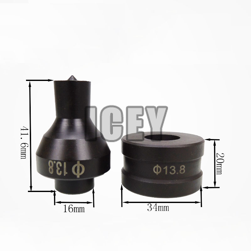 Jual BEAST stainless steel punching machine CH-60 Hydraulic Punching Dies Manual punch die ...