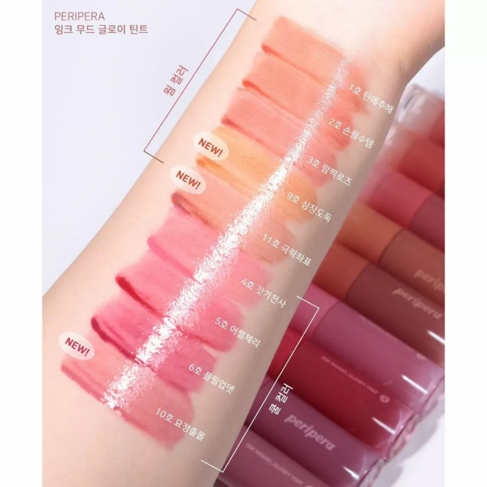 Jual Peripera Ink Mood Glowy Tint Liptint | Shopee Indonesia