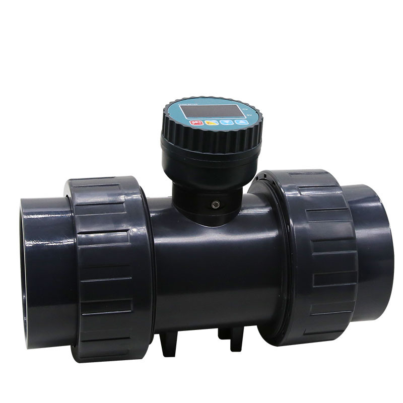 Jual ESKO DN80 Large Flow Calculation RS485 LCD DIGITAL FLOWMETER PVC ...