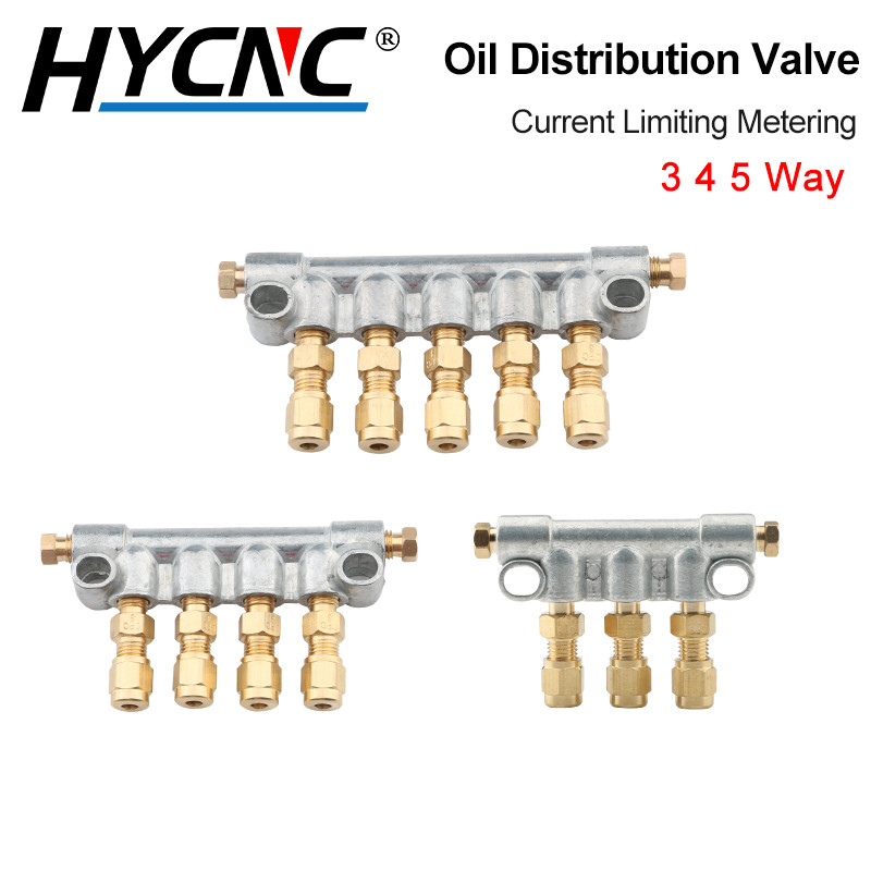 Jual ESKO 2/3/4/5 Way Oil Piston Distributor Manifold Flow Limiter ...