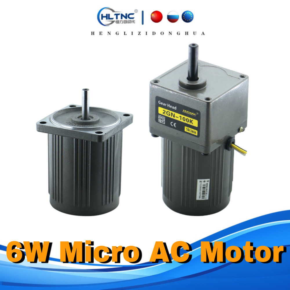 Jual LAKO 6W Micro AC Motor 220v 50/60hz Asynchronous Motor Induction ...