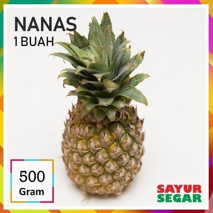 Jual Nanas - Bahan Rujak [1 Buah, 500G] | Shopee Indonesia
